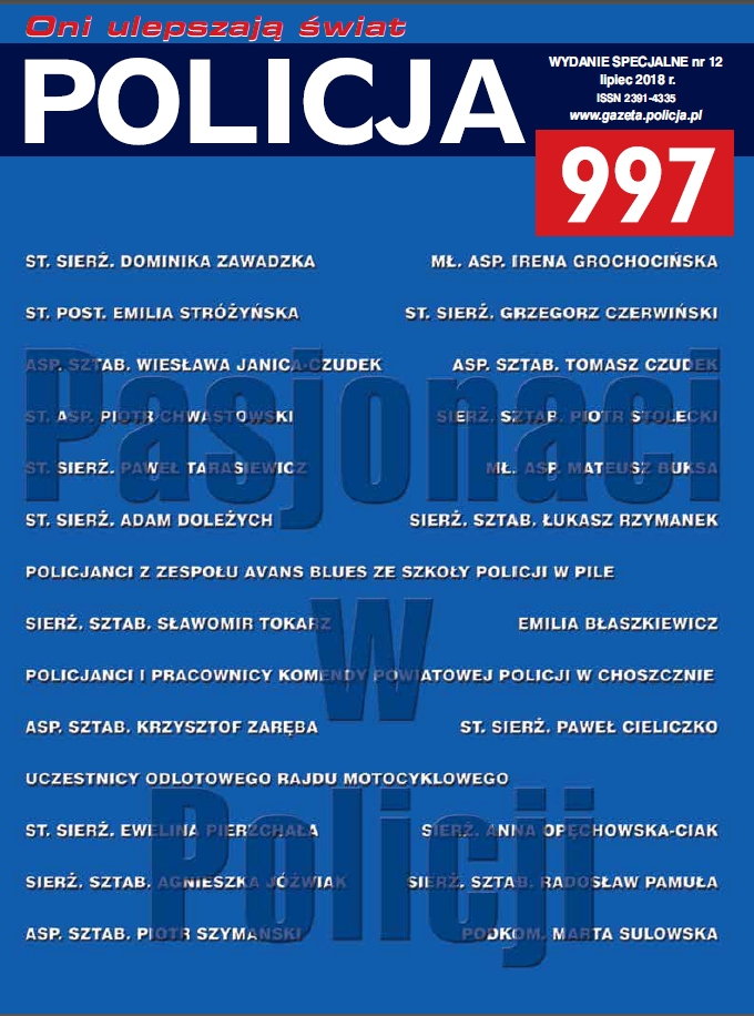 Policja 997 nr 12 - Gazeta Policyjna - Portal polskiej Policji